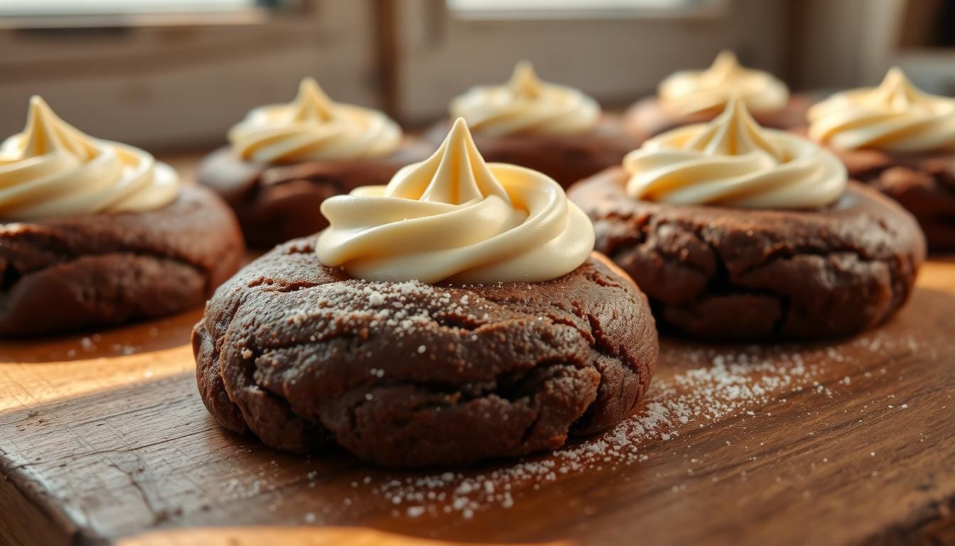 Delight in Decadent Cheesecake Brownie Cookies!